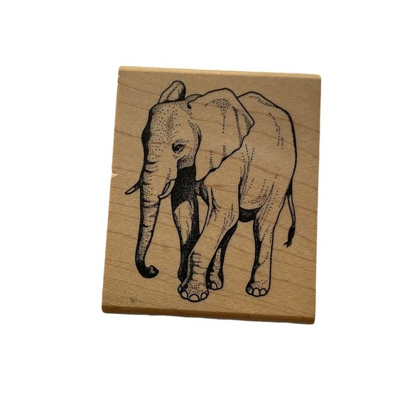 Hamilton Arts | Art | Vintage Wood Block Rubber Stamp Hamilton Arts ...